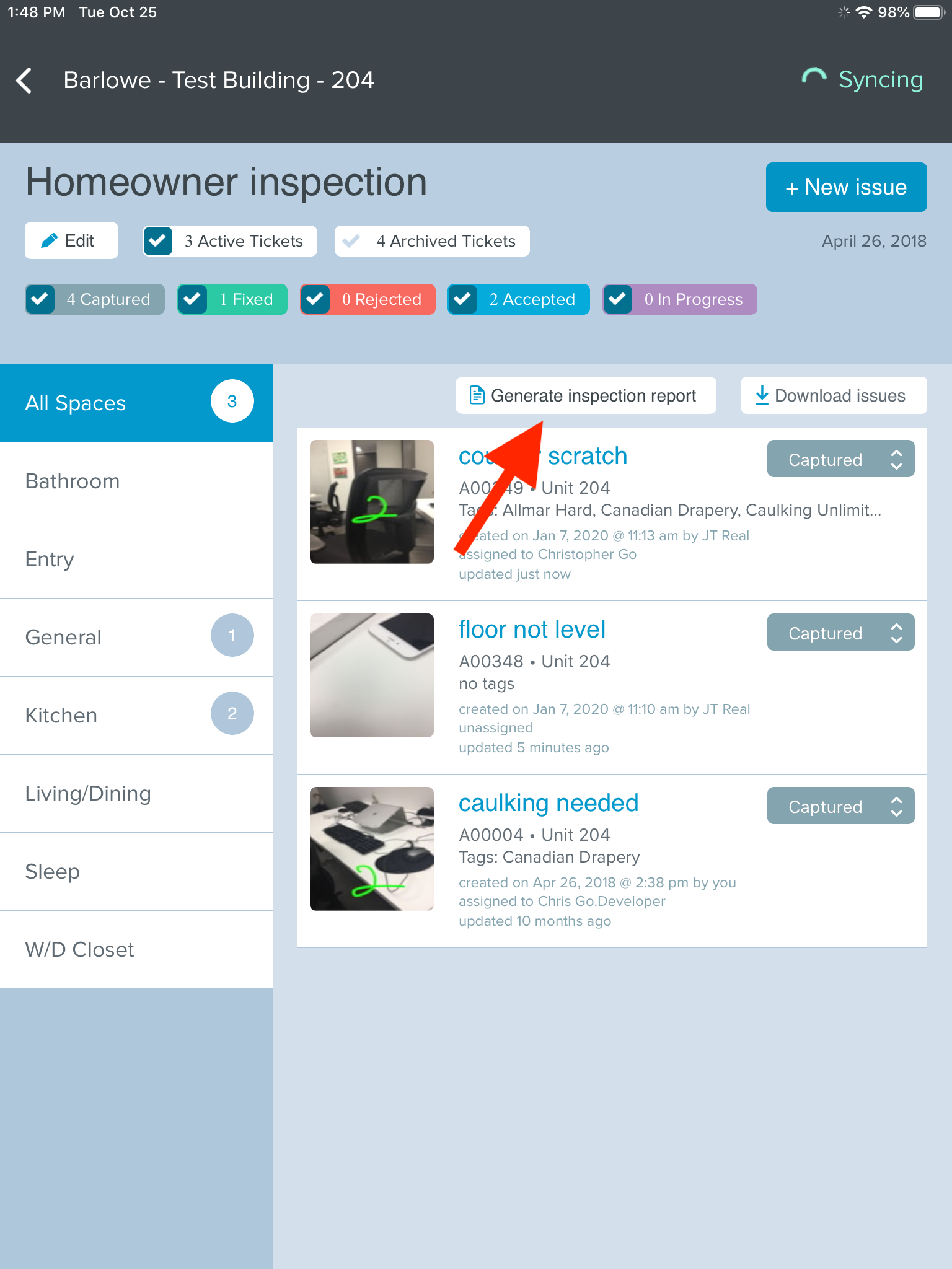 Pre Delivery Inspection Report – Help Centre